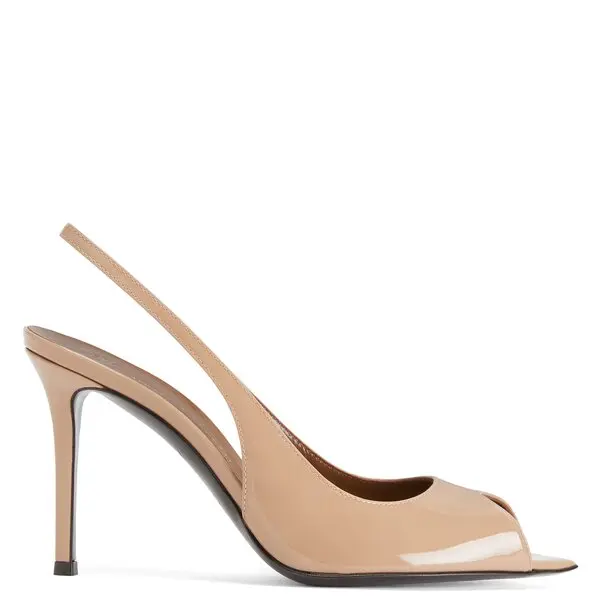 GIUSEPPE ZANOTTI Intriigo 90 Open Toe Slingback - Pink