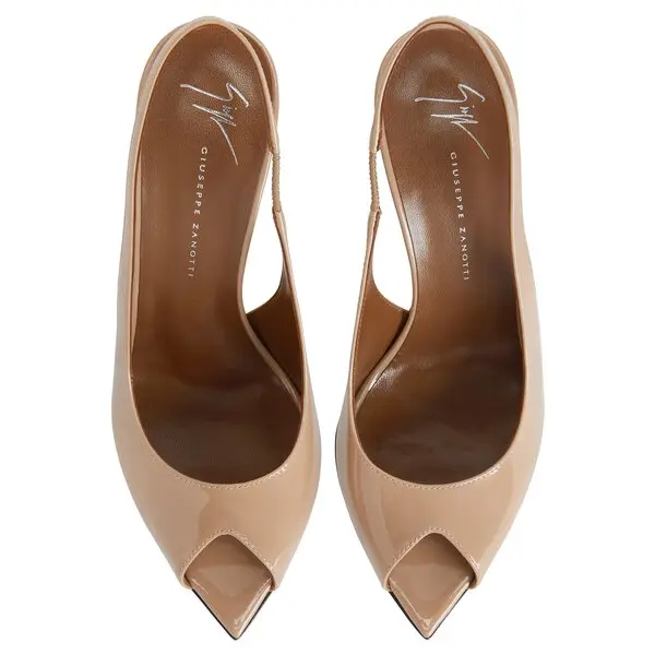 GIUSEPPE ZANOTTI Intriigo 90 Open Toe Slingback - Pink