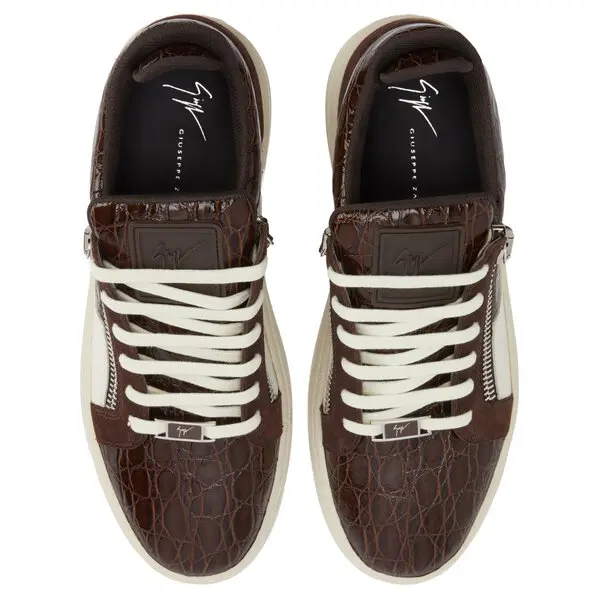 GIUSEPPE ZANOTTI Low-top Sneakers - Brown