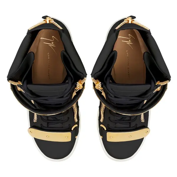 GIUSEPPE ZANOTTI Coby Wedge Sneakers - Black