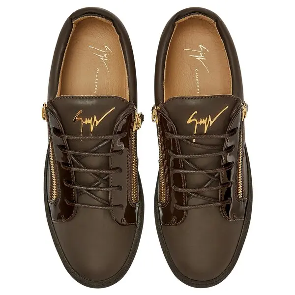 GIUSEPPE ZANOTTI Frankie Low-top Sneakers - Brown