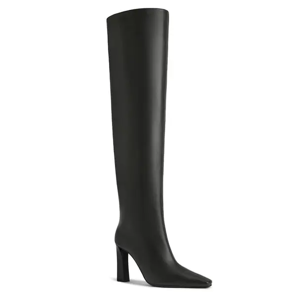 GIUSEPPE ZANOTTI Janiee Plus 90 Over-the-knee Boots - Black