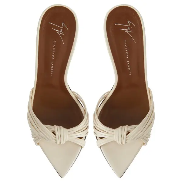 GIUSEPPE ZANOTTI Intriigo Knot 90 Sandals - Beige