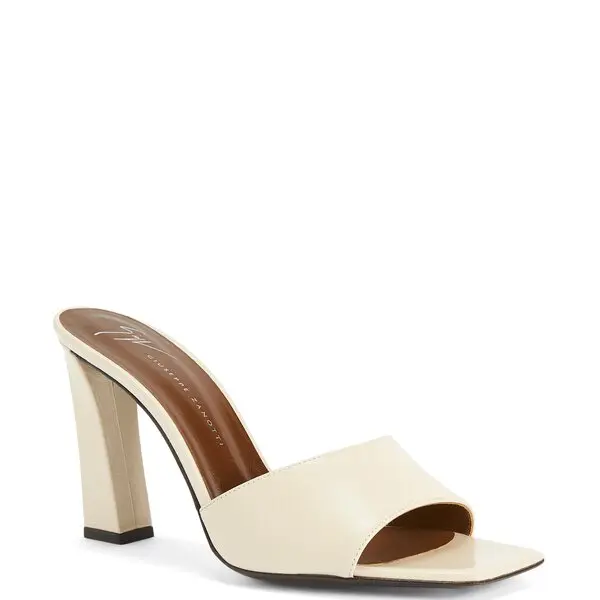 GIUSEPPE ZANOTTI Talia 90 Mule - Beige