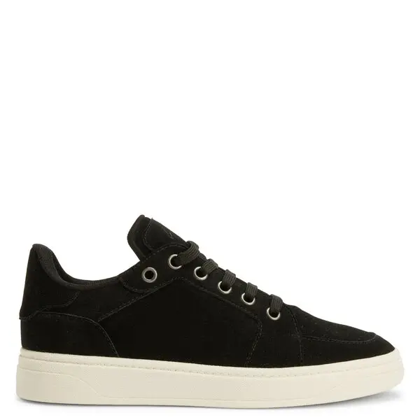 GIUSEPPE ZANOTTI Low-top Lace-up Sneakers - Black