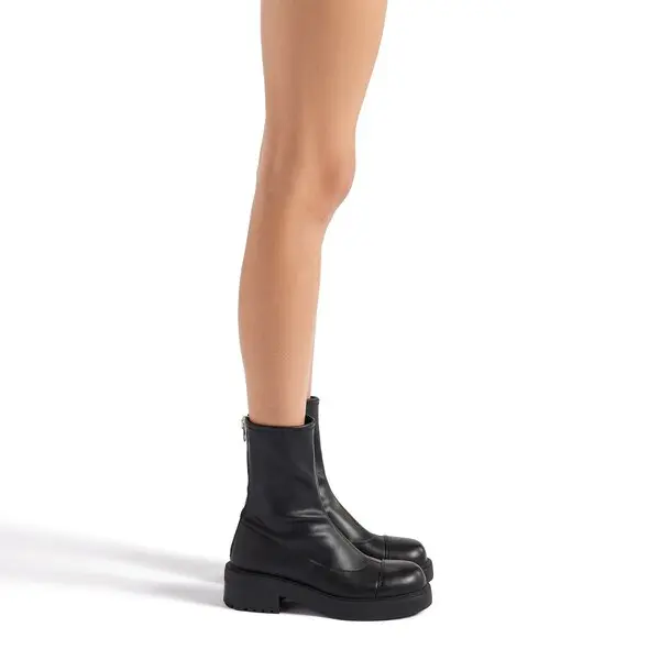 GIUSEPPE ZANOTTI Junney Combat Boots - Black