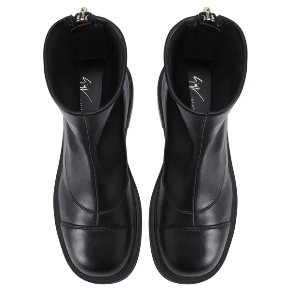 GIUSEPPE ZANOTTI Junney Combat Boots - Black
