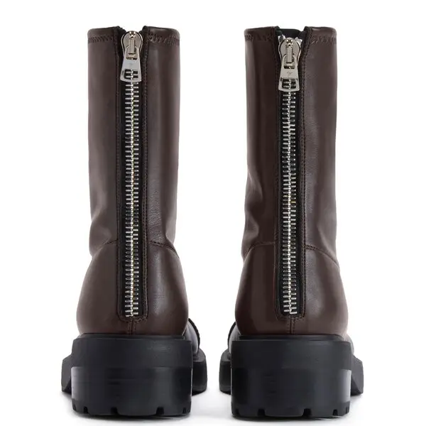 GIUSEPPE ZANOTTI Junney Combat Boots - Brown