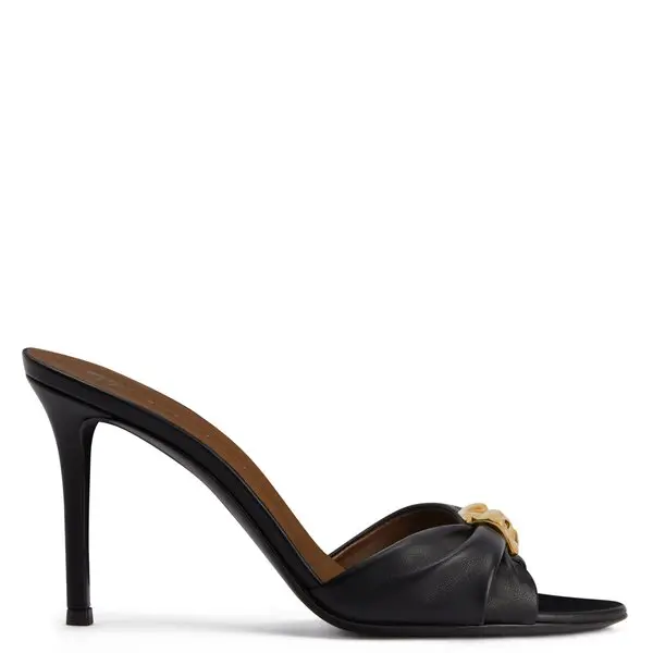 GIUSEPPE ZANOTTI Cherie 90 Leather Mules
