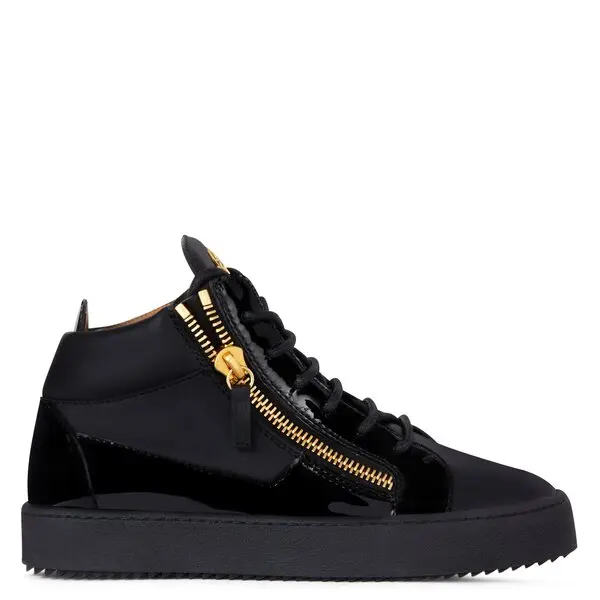 GIUSEPPE ZANOTTI Kriss Mid-top Sneakers - Black