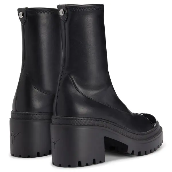 GIUSEPPE ZANOTTI Lionora Combat Boots - Black