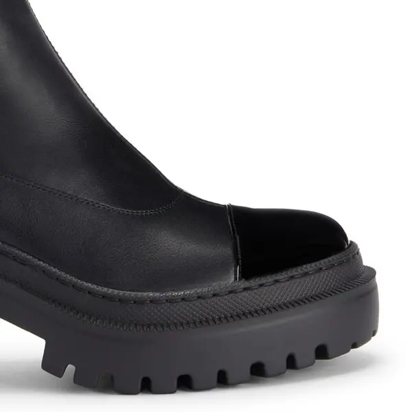 GIUSEPPE ZANOTTI Lionora Combat Boots - Black