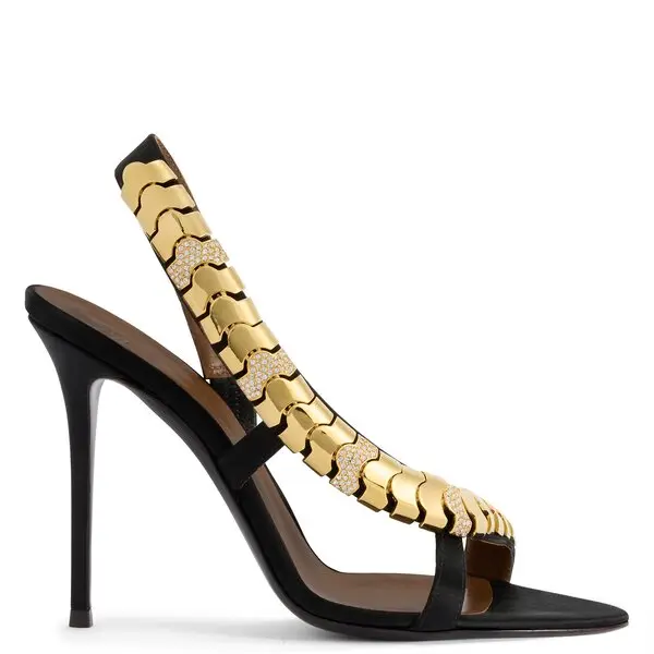 GIUSEPPE ZANOTTI Dafne 105 Sandals - Black