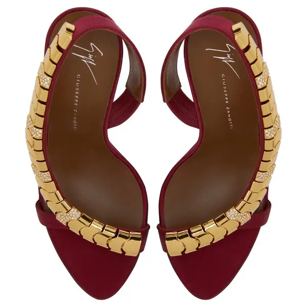 GIUSEPPE ZANOTTI Gz Dafne 105 Sandals - Bordeaux
