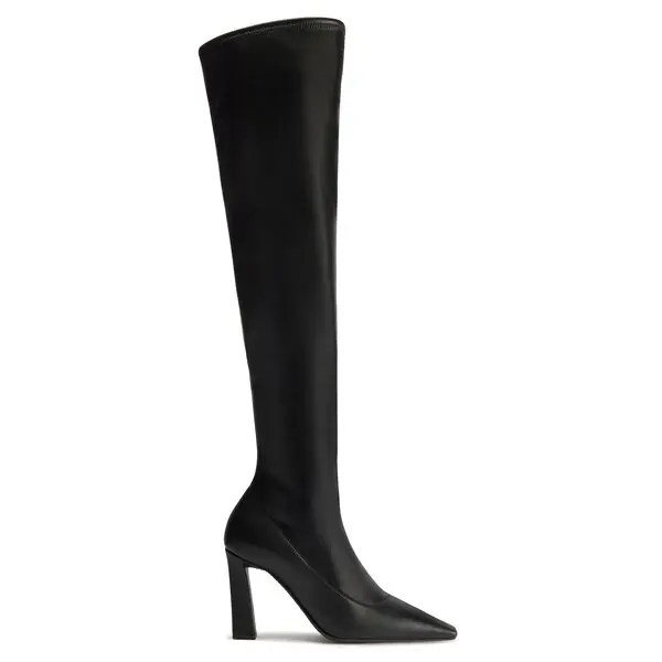 GIUSEPPE ZANOTTI Janiee Stretch 90 Over-the-knee Boots - Black