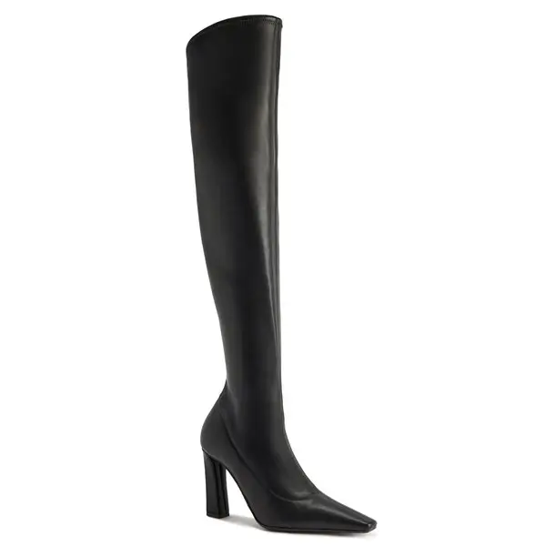 GIUSEPPE ZANOTTI Janiee Stretch 90 Over-the-knee Boots - Black