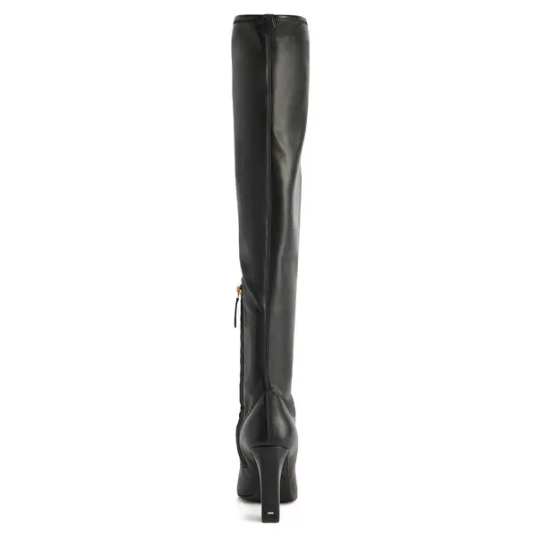 GIUSEPPE ZANOTTI Janiee Stretch 90 Over-the-knee Boots - Black