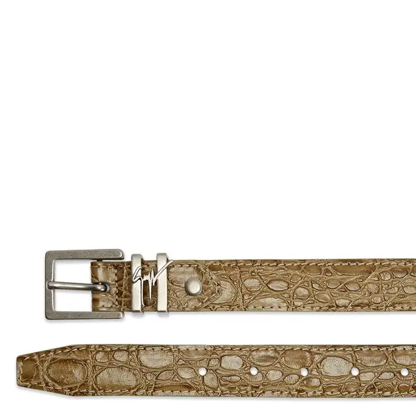 GIUSEPPE ZANOTTI Teodore Belt - Beige