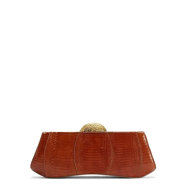 GIUSEPPE ZANOTTI Eve Clutch - Brown