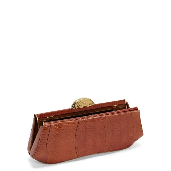 GIUSEPPE ZANOTTI Eve Clutch - Brown