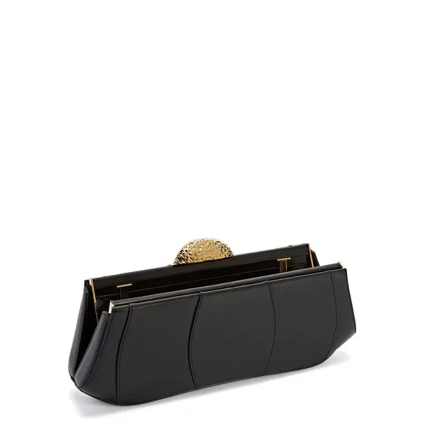 GIUSEPPE ZANOTTI Eve Leather Clutch - Black