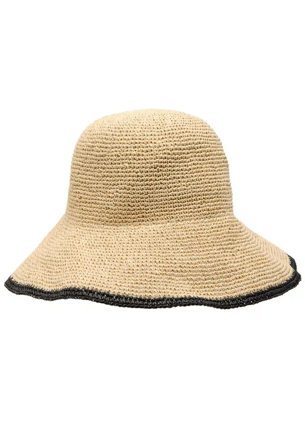 TOTEME Woven Paper Straw Hat - Natural