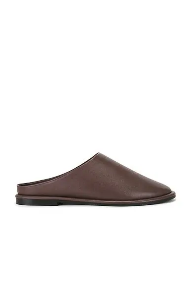 A.emery Spencer Flat Mule - Walnut