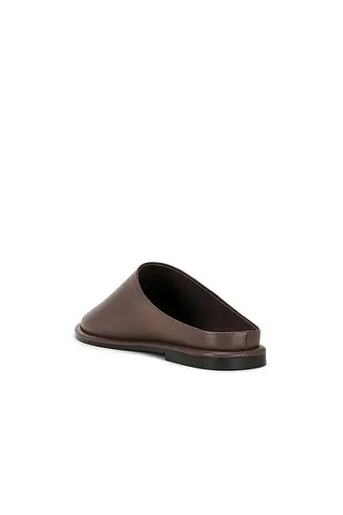 A.emery Spencer Flat Mule - Walnut