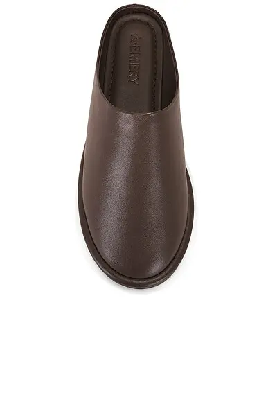 A.emery Spencer Flat Mule - Walnut