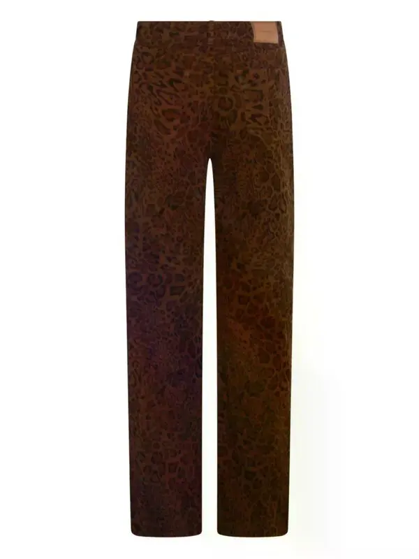 TWINSET Leopard Print Trousers