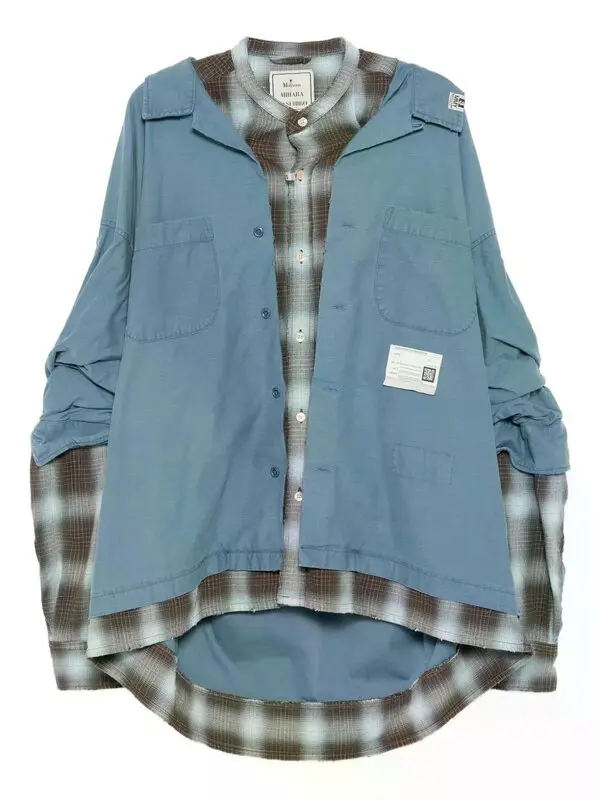 Mihara Yasuhiro Layered Long Sleeve Shirt