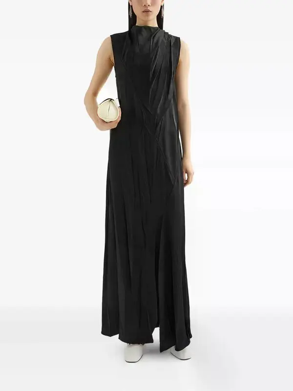 JIL SANDER Satin Maxi Dress