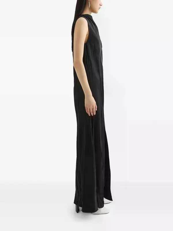 JIL SANDER Satin Maxi Dress
