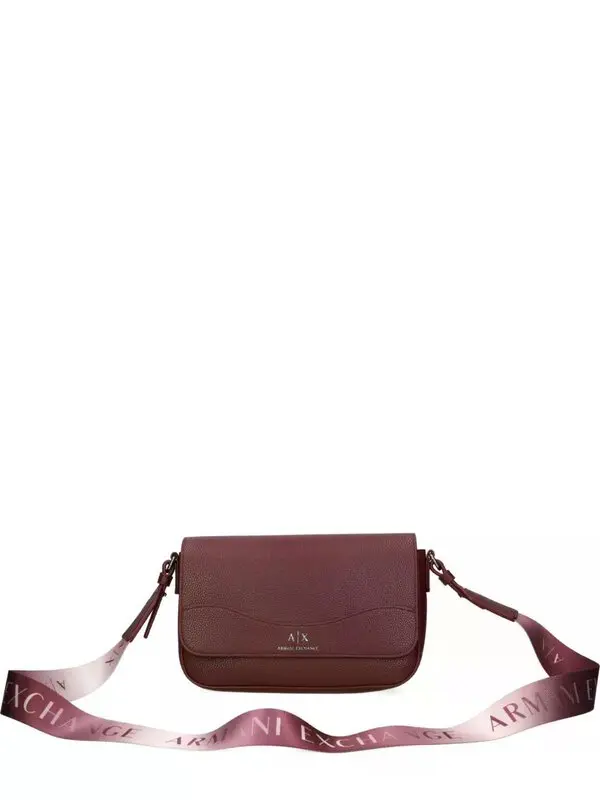 Armani Exchange Textured Flap Shoulder Bag