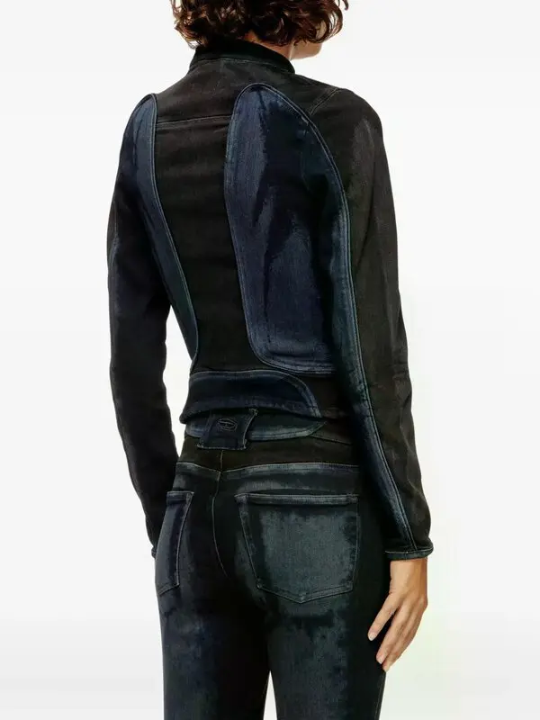 DIESEL® Paneled Zip-front Jacket
