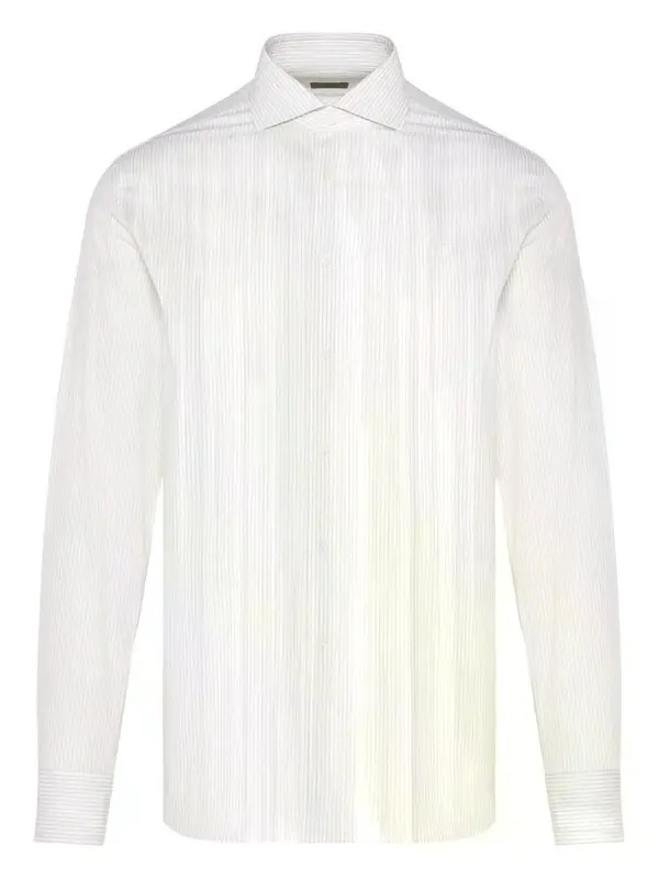 Corneliani Pinstriped Longsleeved Shirt