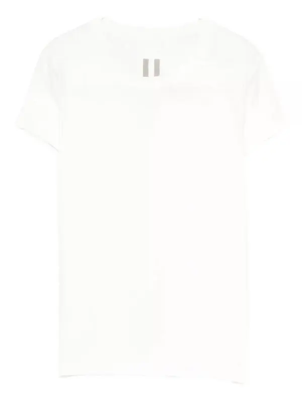 Rick Owens Short-sleeve Round-neck T-shirt - White
