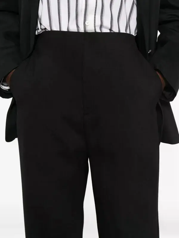 Alberta Ferretti Cuffed Side-pocket Trousers