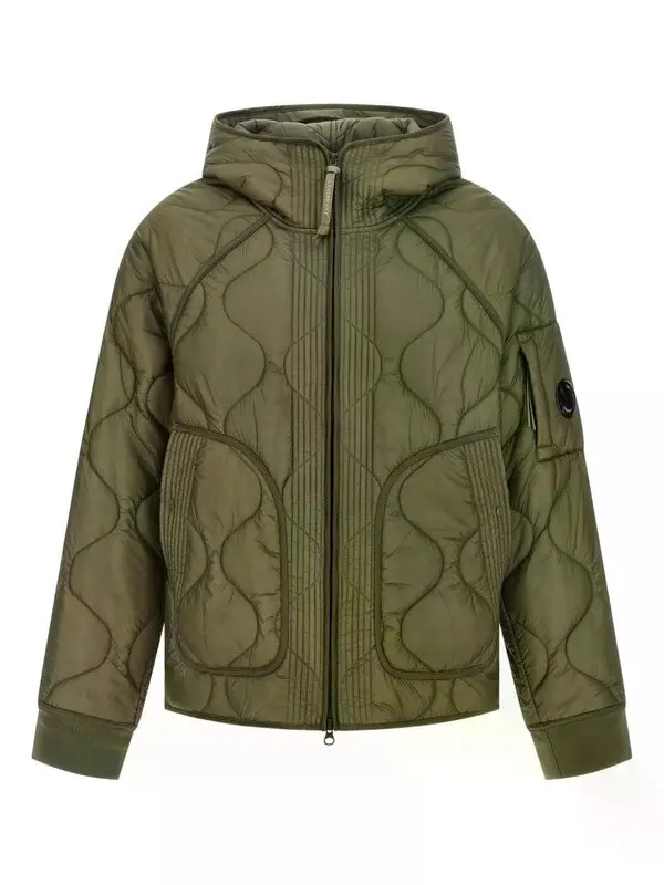 C.P. COMPANY Padded Adjustable-hood Jacket - Green
