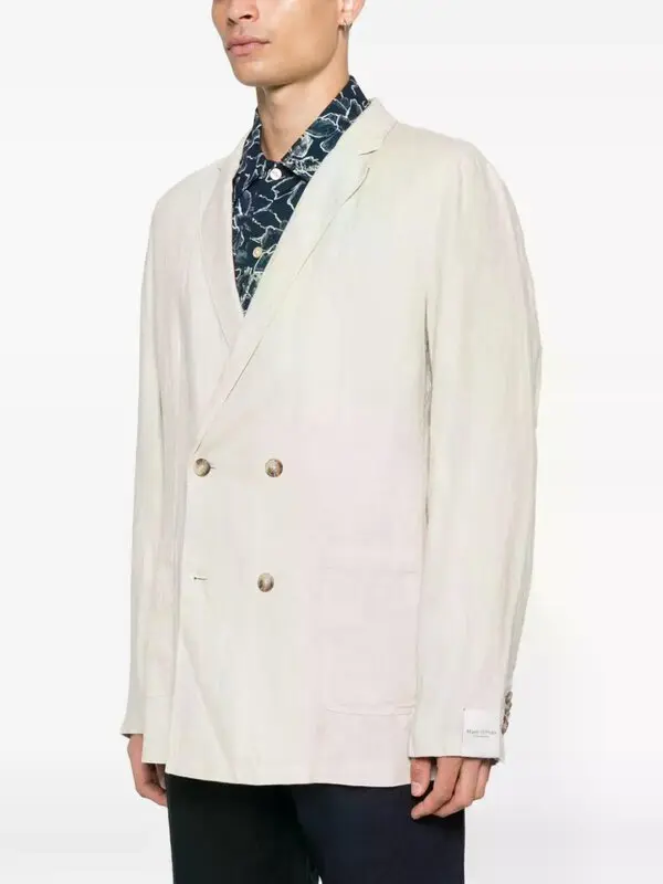 Marc O'polo Double-breasted Linen Blazer