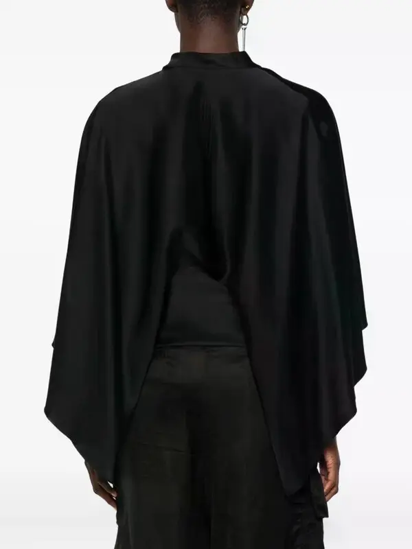 Rick Owens Ruffled Draped Top