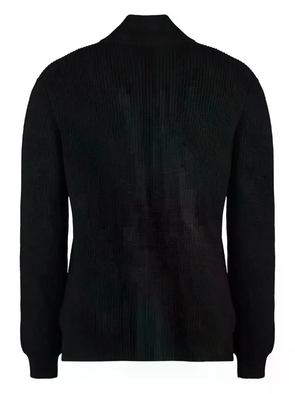 MOORER Zip-neck Sweater