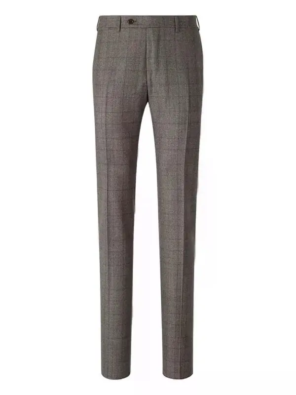 Canali Checked Suit