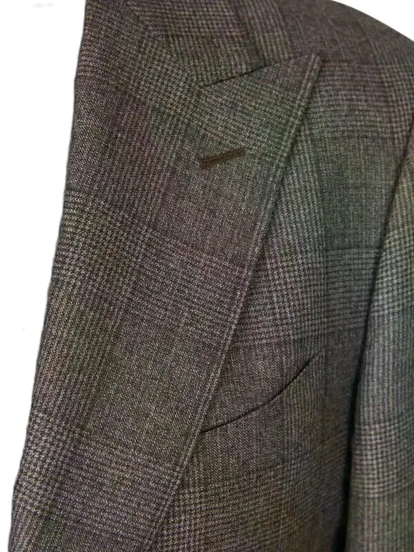 Canali Checked Suit