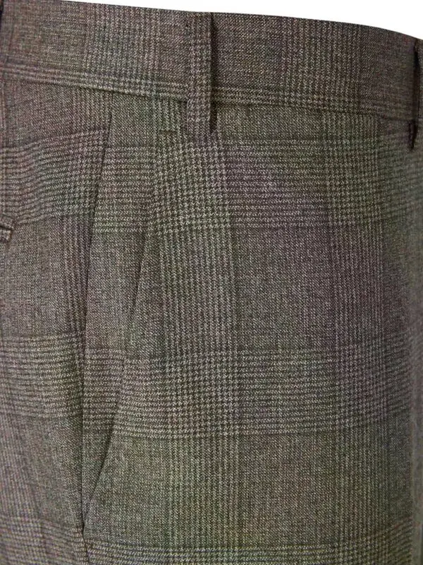 Canali Checked Suit