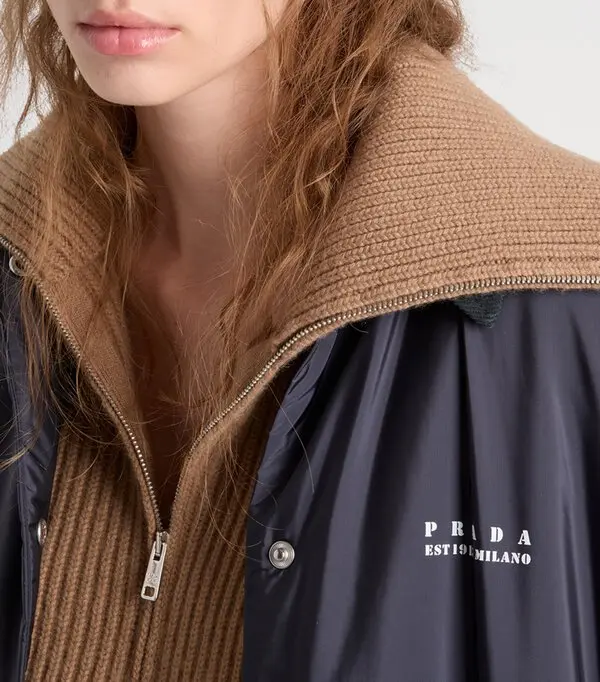 Prada Re-nylon Long Raincoat