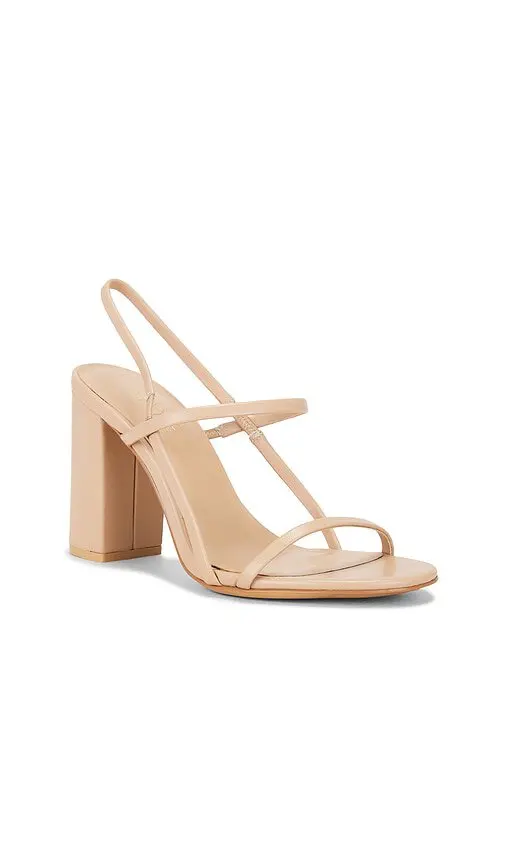 Raye Amit Leather Sandals - Nude