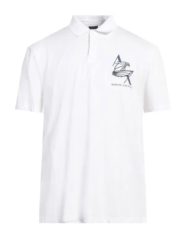 Armani Exchange Polo Shirt Size Cotton, Elastane