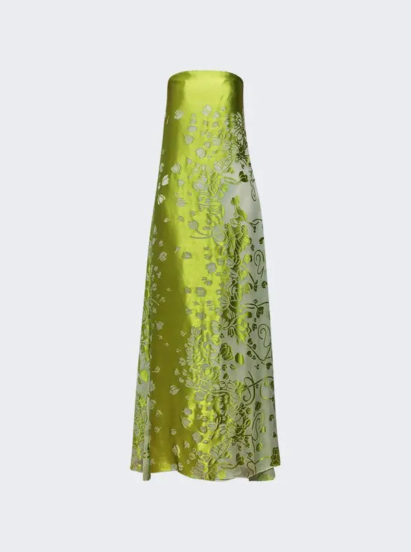 Christopher Esber Strapless Maxi Gown