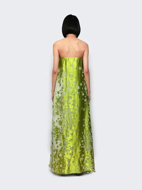 Christopher Esber Strapless Maxi Gown
